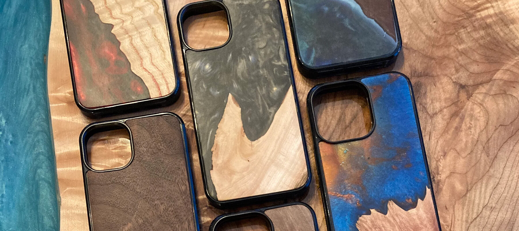 Wood and Epoxy Resin Phone Cases – Atelier ZUMA